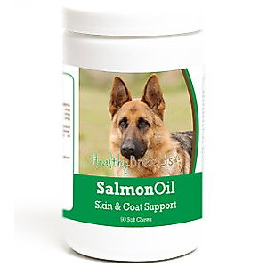 Healthy Breeds German Shepherd Salmon Oil Soft Chews 90 Count