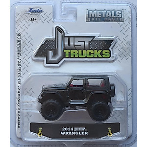 Jada Just Trucks 2014 Jeep Wrangler, Wave 15 [Black] 1:64 Scale die cast