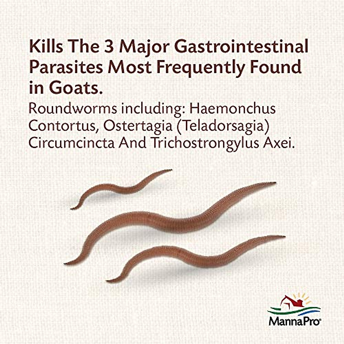 Manna Pro Positive Pellet Medicated Goat Dewormer, 25-Pounds