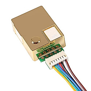 AITRIP 1PCS MH-Z19B Infrared Carbon Dioxide Monitor Sensor CO2 Detection Sensor Module UART PMW Wave Output 0-5000ppm+Cable