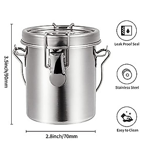 MyLifeUNIT Paint Brush Cleaner, Stainless Steel Brush Holder for Painting, 6.6 oz