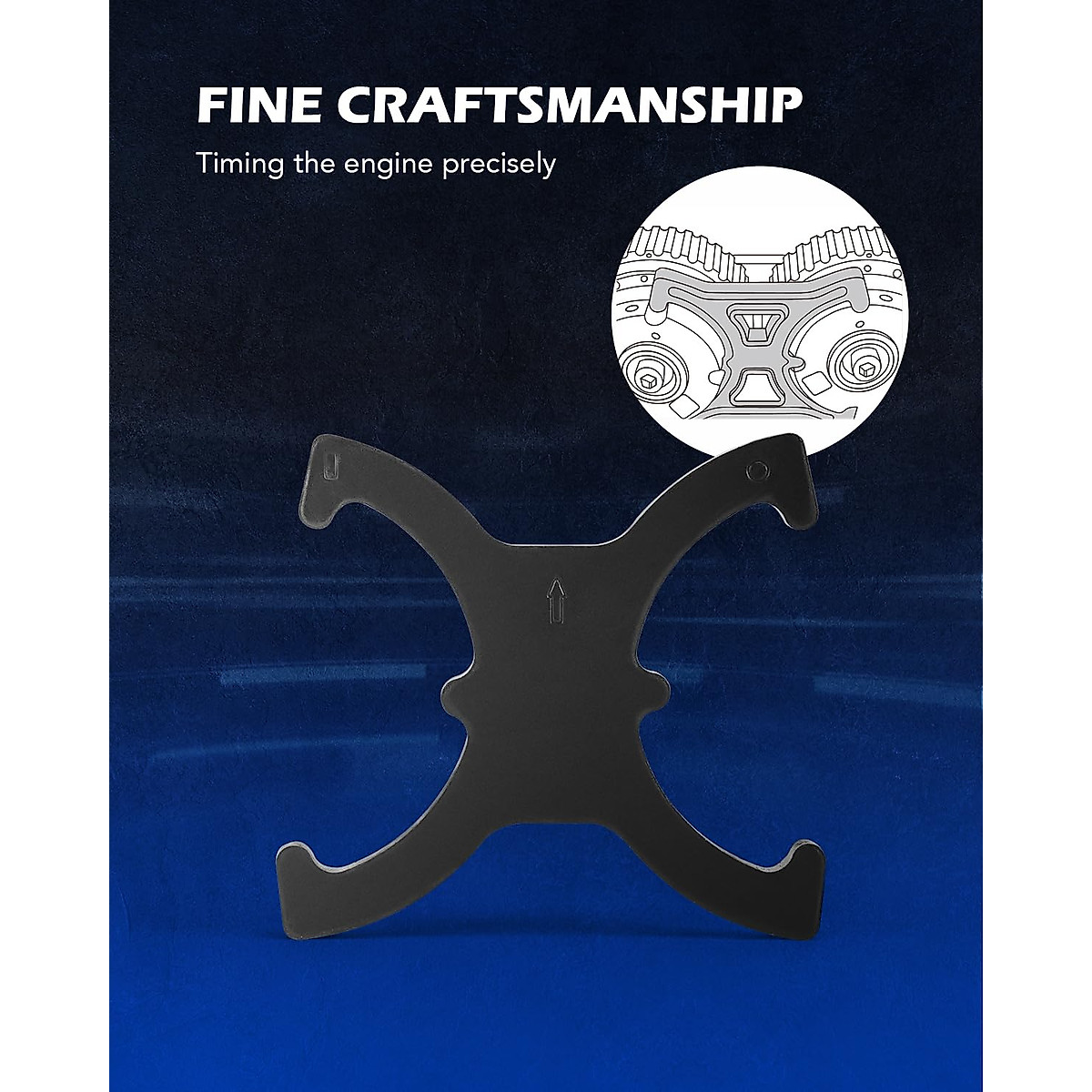 Orion Motor Tech Engine Timing Tool Kit, Crankshaft and Camshaft Timing Belt Locking Alignment Tool Set Compatible with Ford Focus Escape Transit Volvo S60 S80 V60 V70 More for 1.5L 1.6L VCT Engines