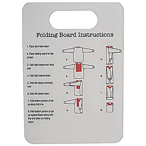 Lucite Clear Acrylic T-Shirt Clothes 10 x 12 Folding Board