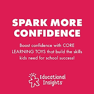 Educational Insights Shapes Beanbags, Learn Shapes, Toddler Learning Toy, Preschool Classroom Must Haves, Set of 10 Bean Bags, Ages 3+