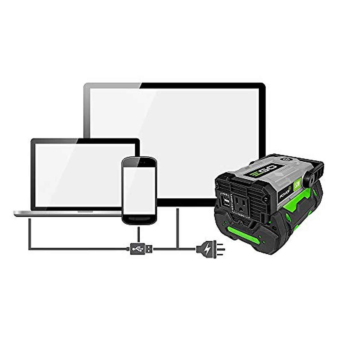 EGO Power+ PAD1500 Nexus Escape 150W Power Inverter Battery and Charger Not Included