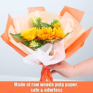 Koogel Tissue Paper Bulk, 330 Sheets Gift Wrapping Paper Craft Tissue Paper 20 Colors 14x10 Inch for Holiday Birthday Gift Wrapping DIY Project