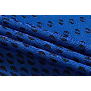 Sportides Men's Short Sleeve Sport Polo T-Shirts LSL195 Blue XXL