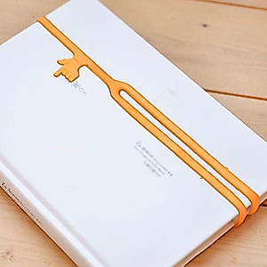 Silicone Finger Bookmarks, 10 pcs Silicone Finger Point Bookmarks Elastic Book Mark Strap Home School Office Supply for Adults and Kids