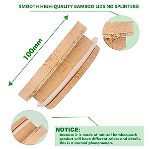 Bamboo Weck Jars Lid