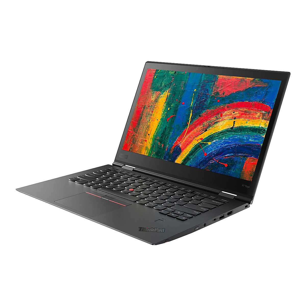 Lenovo ThinkPad X1 Yoga (3rd Gen) i7 8650U 1.9Ghz 14" 2-in-1 Convertible Laptop, 16GB RAM, 512GB NVMe PCIe M.2 SSD, FHD 1080p, Thunderbolt 3 USB-C, Webcam, Windows 10 Pro (Renewed)