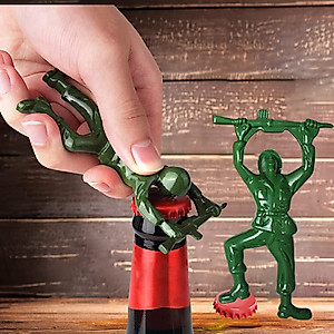 50 Cal Shot Glass,Army Men Bottle Opener,Army Gift for Men in Military,Green Army Bottle Opener,Sergeant Gifts Army,Army Themed Gifts,Shot Accessories Drinking,Cool Shot Glasses for Men