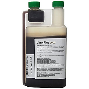 Hilton Herbs Vitex Plus Gold Herbal Cushing's Support for Horses, 2.1pt Bottle