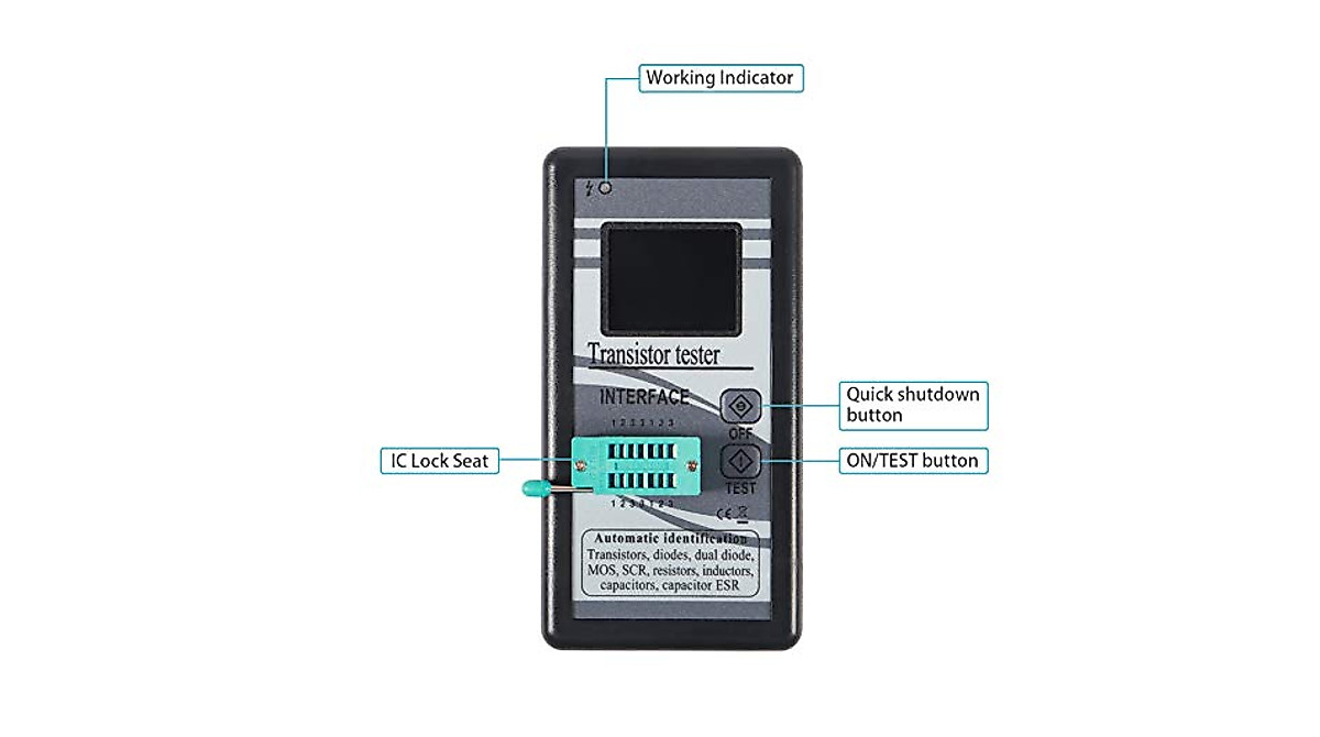 AITRIP Multi-Function Transistor & Component Tester