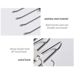 Magic Pants Hanger, Multipurpose Closet Hanger, Space Saving Wardrobe Organizer (2-Pack)