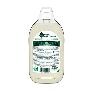 Seventh Generation EasyDose Laundry Detergent Ultra Concentrated Rose Washing Detergent 23 oz, Pack of 2