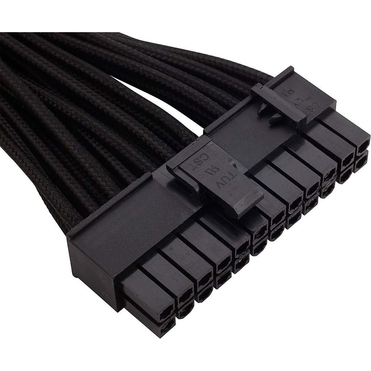 Corsair CP-8920202 SF Series Premium PSU Cable Kit Individually Sleeved Black Power Supply, for Corsair PSUs
