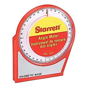 Starrett AM-2 Magnetic Angle Meter, 0 Degree to 90 Degree