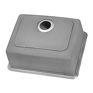 Ruvati 18-inch Undermount Bar Prep Kitchen Sink 16 Gauge Stainless Steel Single Bowl - RVM5916