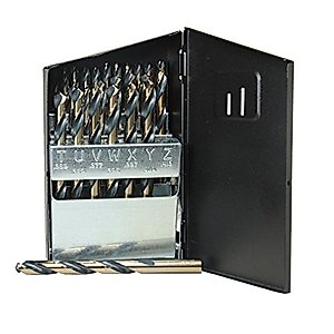 Viking Drill and Tool by Norseman 88660 SP-26 Type 240-UB 135 Degree Split Point Magnum Super Premium Jobber Drill Set (26 Piece)