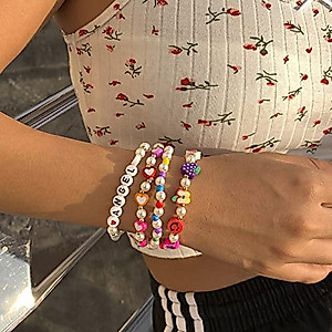 ToBeIT 1000pcs Letter Beads Acrylic Bead Alphabet Letter "A-Z" Round Beads for Jewelry Making, Bracelets, Necklaces, Key Chains(Gold)