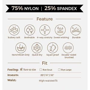 Aoxjox Flare Leggings for Women Trinity Tummy Control High Waisted Wide Leg Yoga Pants 31" (Black, Small)