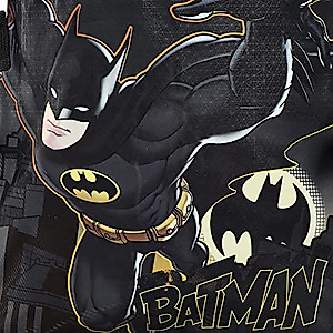 Bioworld DC Comic Book Batman Symbol 5-Piece Backpack Accessory Set for boys