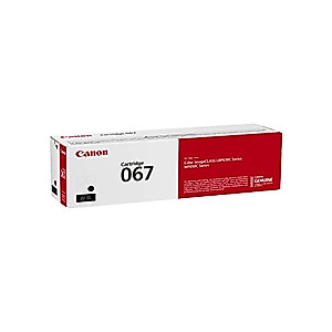 Canon 067 Black Toner Cartridge, Compatible to MF656Cdw, MF654Cdw, MF653Cdw, LBP633Cdw and LBP632Cdw Printers