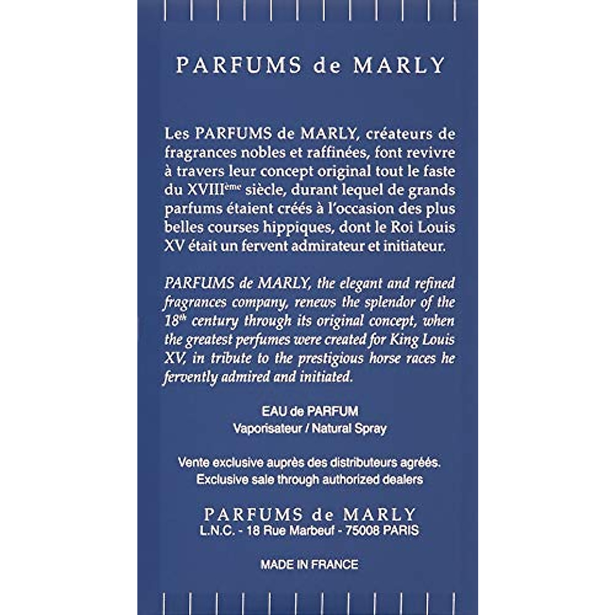 PARFUMS de MARLY - Percival - 2.5 Fl Oz - Eau De Parfum for Men - Top Notes Bergamot, Mandarin, Pink Pepper - Heart Notes Lavender, Geranium, Cardamom - Base Notes Balsam fir, Woody Spices - 75ml