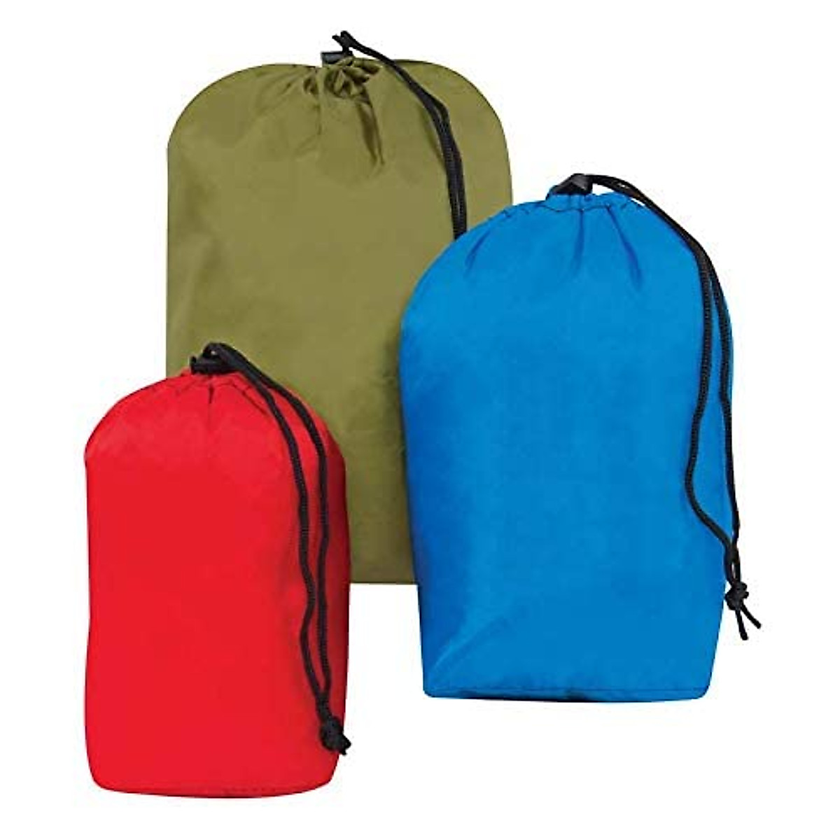 Outdoor Products Ditty Bag 3-Set Assorted, Combo Pack: Small, Medium and Large