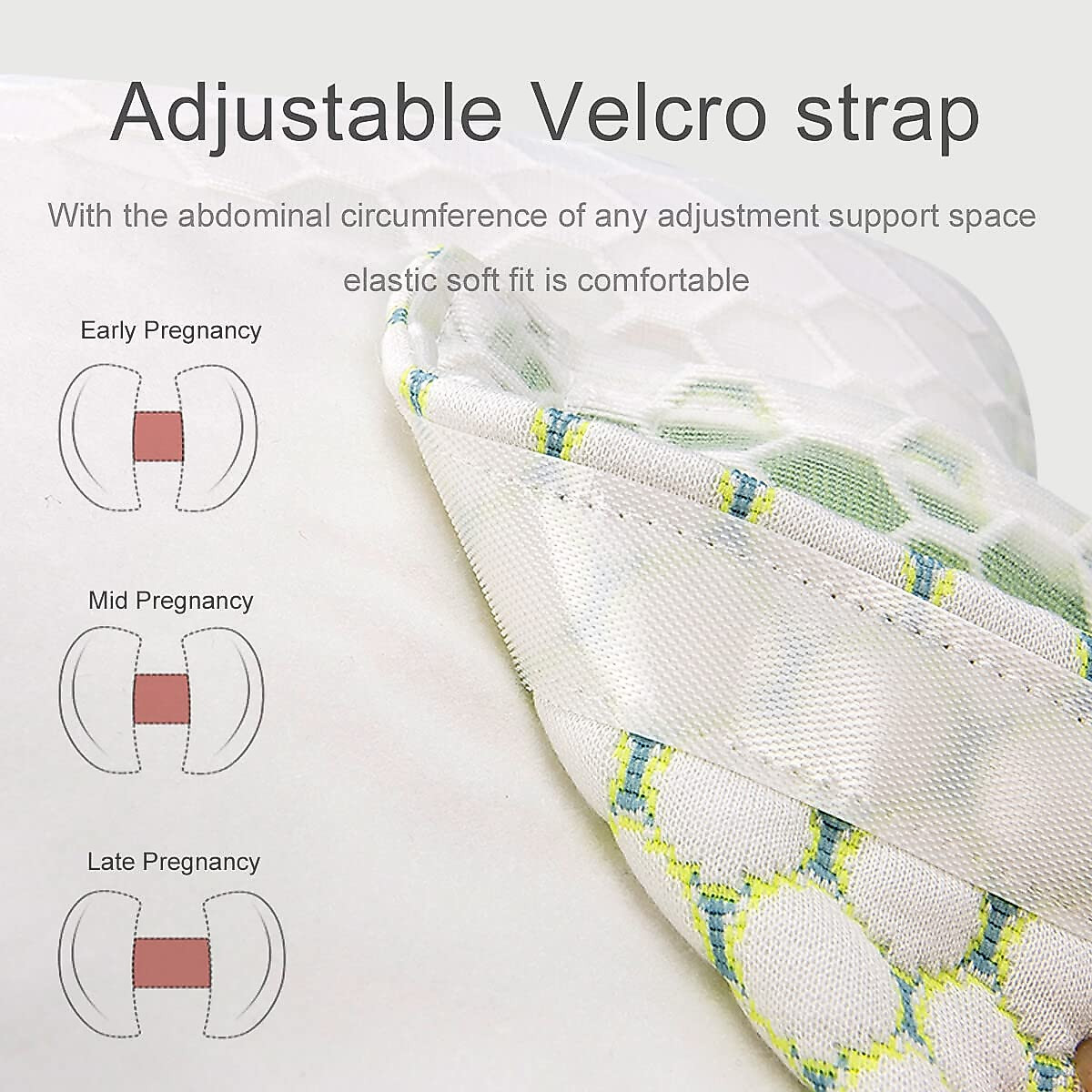 TEKINGMU Pregnancy Pillows for Sleeping, Maternity Pillow, Pregnancy Body Pillow Support for Back, Legs, Belly, HIPS of Pregnant Women, Detachable and Adjustable with Pillow Cover