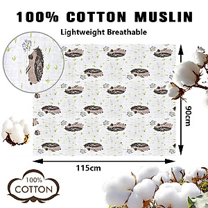 Soft Muslin Car Seat Canopy Muslin Gauze Car Seat Cover Baby Car Seat Covers to Protect from Bugs & Dust,Muslin Cotton Car Seat Canopy for Baby Shower Gifts for Newborn Infant Girls.#7881 (F)