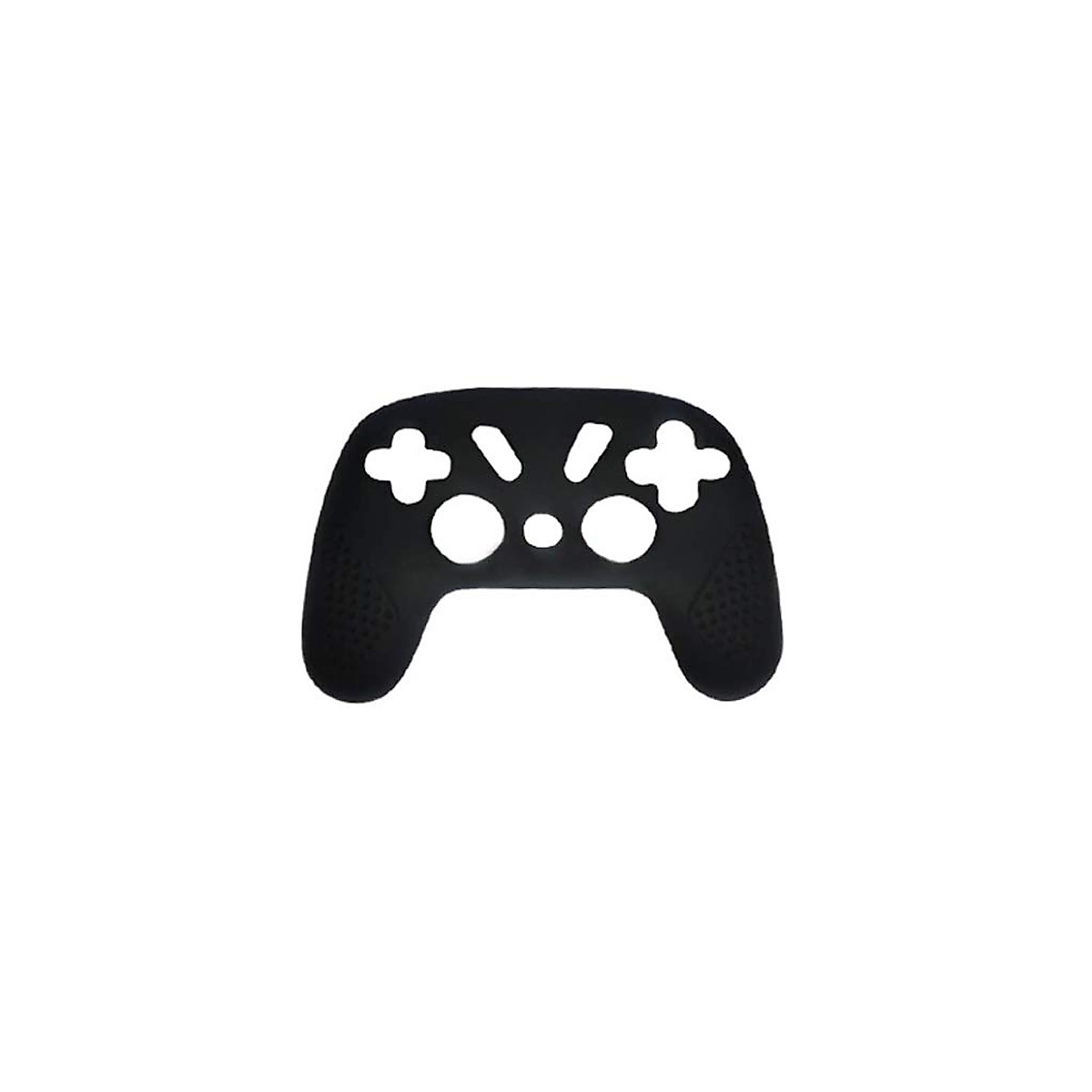 angwang Game Controller Protective Cover Sleeve Case Soft Silicone Skin for -Google Stadia Premiere Edition Gamepad Black 17x11cm