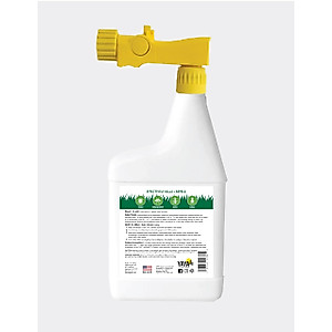 Ready-to-Use Tick + Mosquito Outdoor Yard Spray – Made with Essential Oils, Plant-Derived, Easy Do-It-Yourself Treatment, Safe to Use Around Kids, Pets and Plants – 32 oz