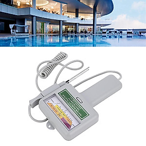 MOUMOUTEN Portable PH Tester - Meter Swimming Pool Spa Water Quality Monitor Checker Water Quality Monitor Spa Pool Water pH Tester Water Quality Tester Level