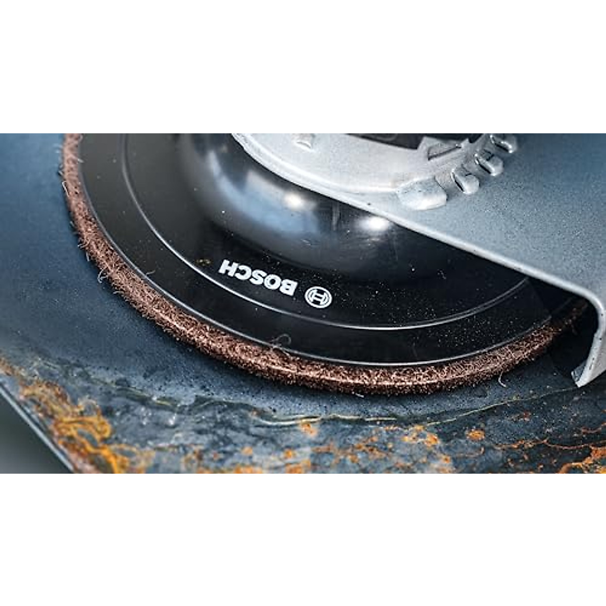 Bosch Professional Expert N880 Fleece Discs (for Steel Sheets, Ø 150 mm, Grit 320, Very Fine, Accessories Random Orbital Sander)