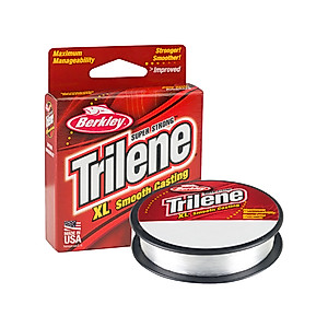 Berkley Trilene® XL®, Clear, 6lb | 2.7kg, 110yd | 100m Monofilament Fishing Line, Suitable for Freshwater Environments
