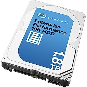 Seagate ST1800MM0018 2.5" 1800GB SAS 12Gb/s, 10K RPM, Cache 128MB, 512E (Thunderbolt) Enterprise Hard Drive