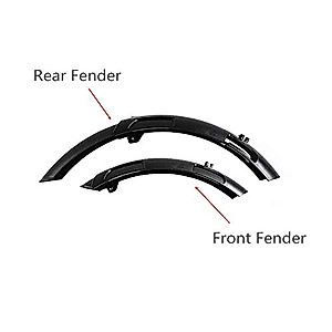 SPEDWHEL Bike Mudguard for Xiaomi Qicycle EF1 Electric Bike Scooter Tyre Splash Mudguard Parts Fender Shelf Rack Original New Replacement