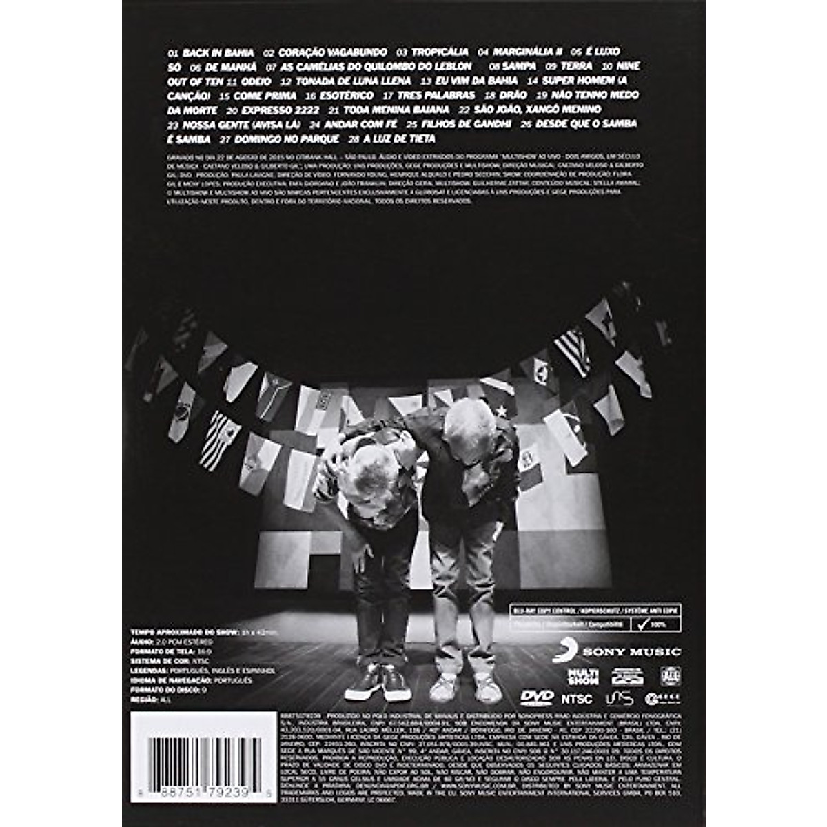 Um Seculo de Music Multishow Ao Vivo: Dois Amigos - Caetano Veloso & Gilberto Gil