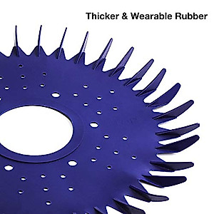 Funmit Pool Cleaner Finned Seal disc Skirt Replacement Part for Zo-diac Baracuda G2 G3 G4 Pool Cleaner W70329 W83277 W70464 (1 Pack)