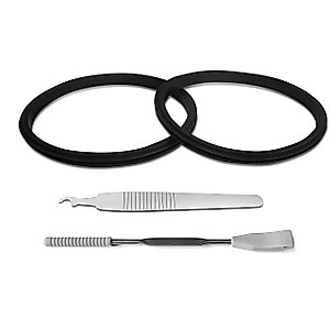 [2-Pack] Replacement Gaskets Rubber Seal Kit for Yeti Rambler Tumblers, Mugs, Magsliders, and Lids (Rambler Tumbler 20oz/Lowball)