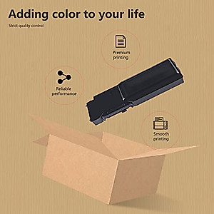 VersaLink C400/C405 Extra High Toner Cartridge 5-Pack 2Black, Cyan, Magenta, Yellow, Replacement for Xerox Versalink C400D C400DN C405 C405DN C405N Printer - 106R03512 106R03513 106R03514 106R03515