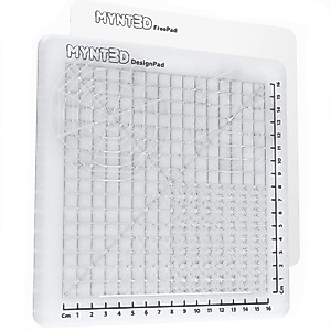 MYNT3D Professional Printing 3D Pen with OLED Display & 3D Pen Mat Kit, DesignPad + FreePad,Black