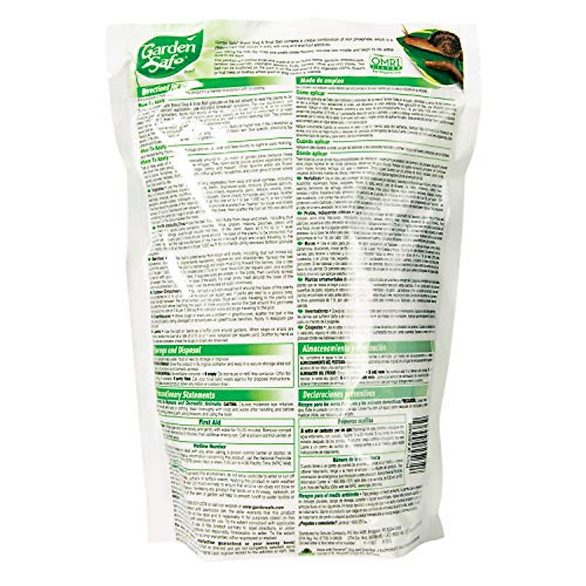 Garden SafeGarden Safe Brand Slug and Snail Bait, 2 Pounds & Spectracide Triazicide Insect Killer for Lawns Granules, 10 Pounds, Kills Lawn-Damaging InsectsSpectracide