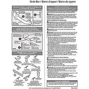 Delta Faucet DCL5924-BN Carlisle Wall Mounted 24" Decorative Bath Safety Grab Bar in Satin Nickel