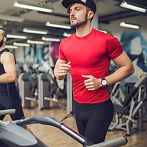 Bewudy Quick Release Watch Band, Soft Silicone Watch-Bands Strap, Silver Stainless Steel Buckle, Replacement Band Width 20mm 22mm for Men (22 mm, Green)