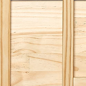 Casual Home 3-Shelf Folding Stackable Bookcase (27.5" Wide)-Natural