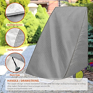 Aaaspark Veranda Patio Free Standing Portable Garden Hose Reel Cover,Protect Your Hose Reel and Prolong Its Life(25.9" x24.8" x 34.6")