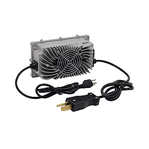 Generic 36 Volt 12 AMP Waterproof Golf Cart Battery Charger for 36 Volt Club CarYamaha with Crowsfoot Style Connector Crows Foot Plug Waterproof IP68