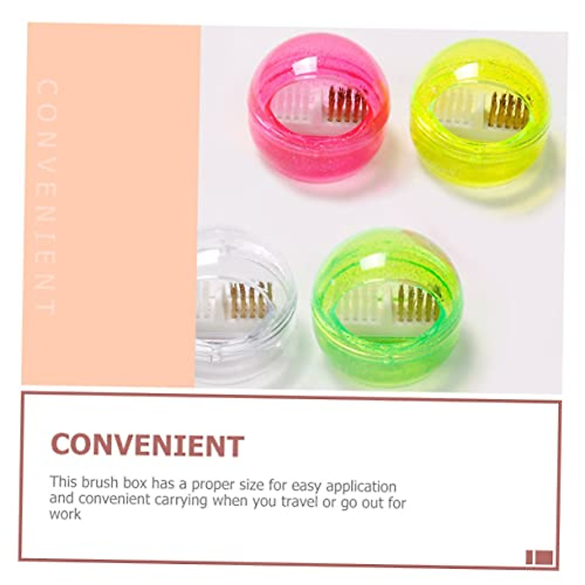 Beaupretty 3 Sets Grinding Head Cleaning Box Para Uñas Acrilicas Nail Set Tool Brush Cleaner Detachable Nail Bit Brush Cleaning Case Box Nail Drill Cleaning Brush Drill Bit Brushes